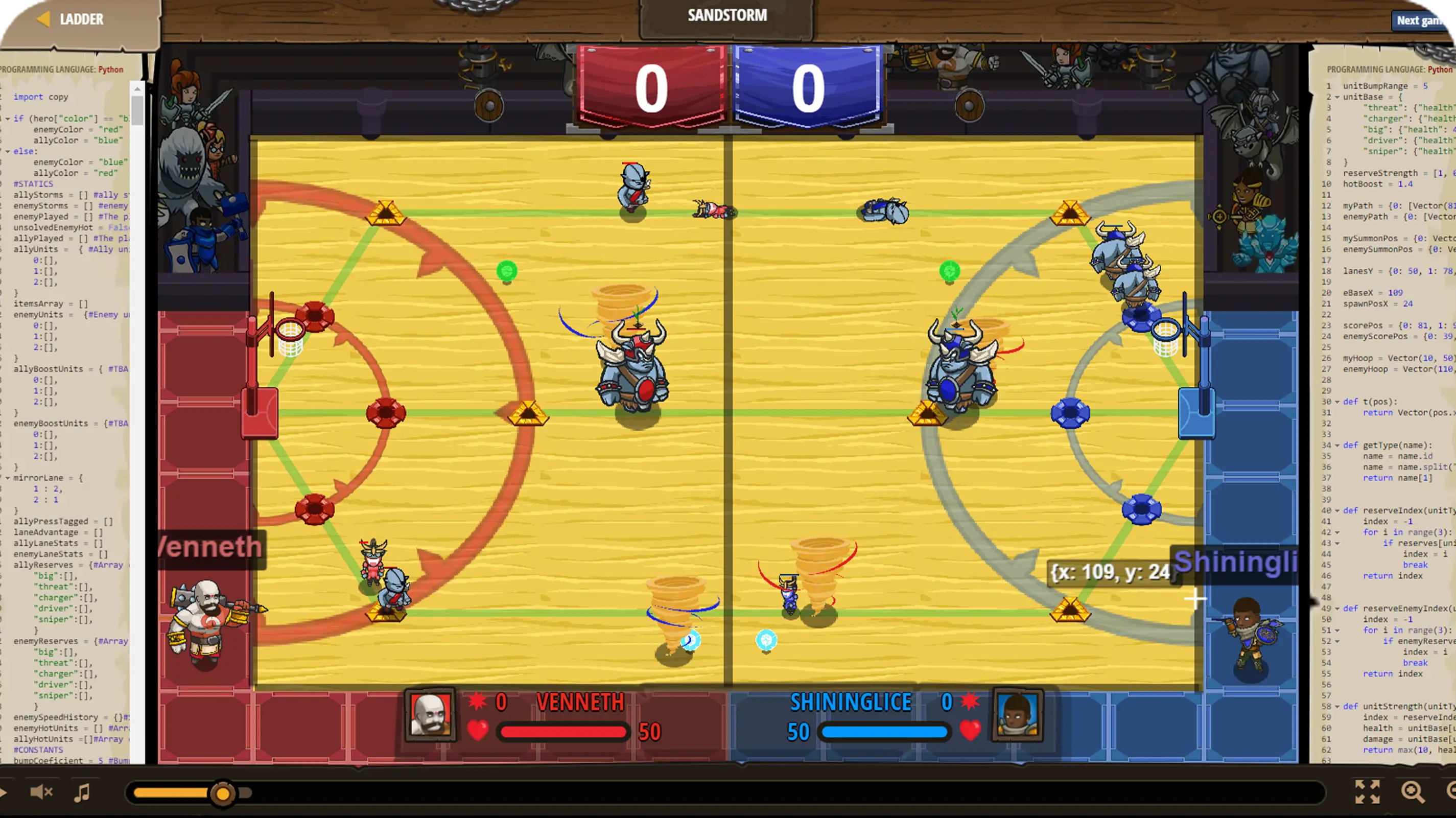 CodeCombat - Coding games to learn Python and JavaScript